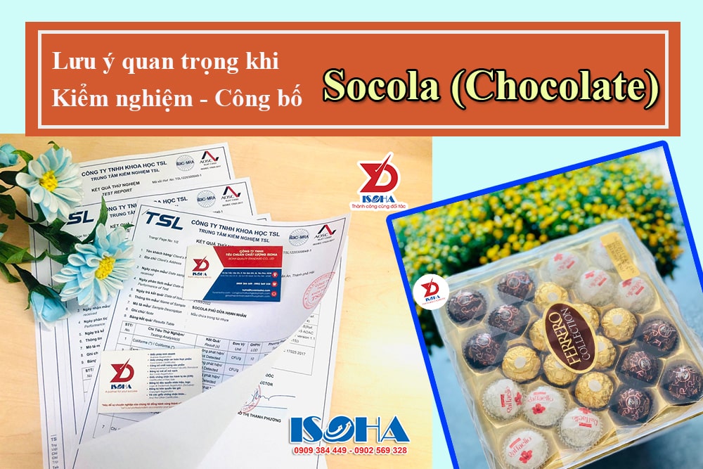 Công bố chất lượng SOCOLA (CHOCOLATE) và lưu ý quan trọng